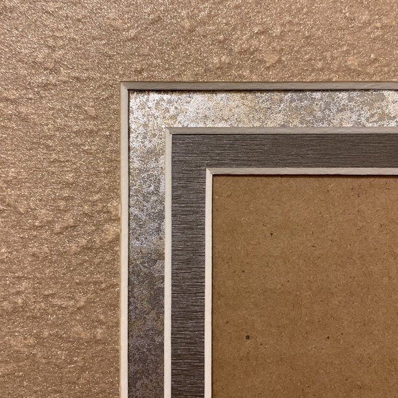 Accents | Custom Made Collage Cut Mats And Frame With Gold Rope Filet ...